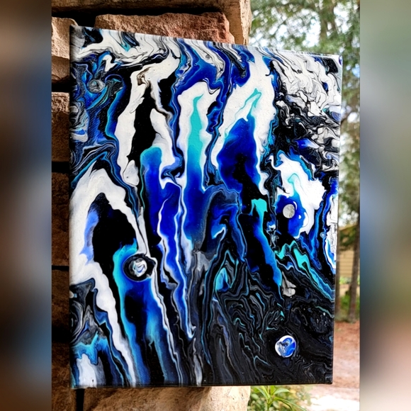 Art | 8x1 Original Acryic Painting | Poshmark